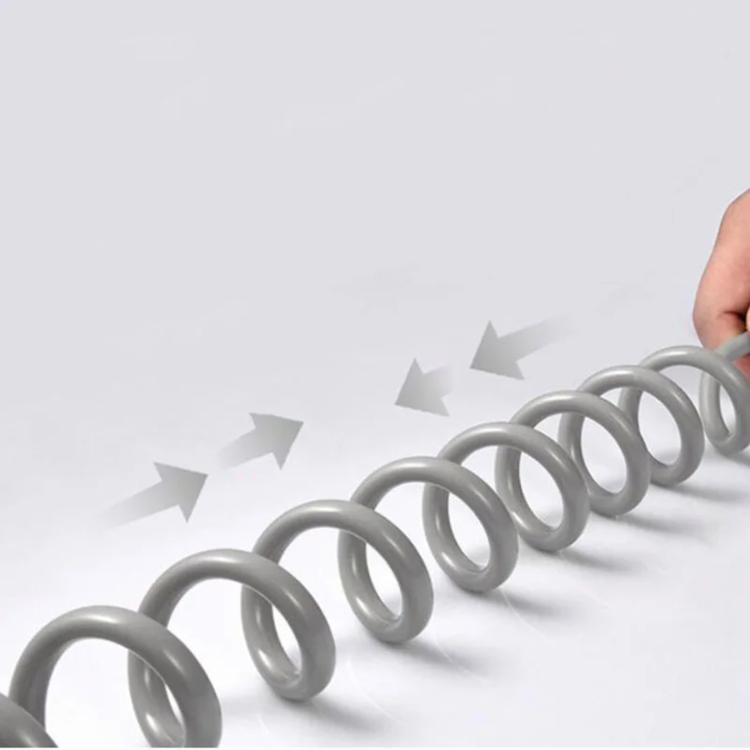 DFDIEJZ Available in 2m and 3m Lengths Soft Durable and Flexible Grey ...