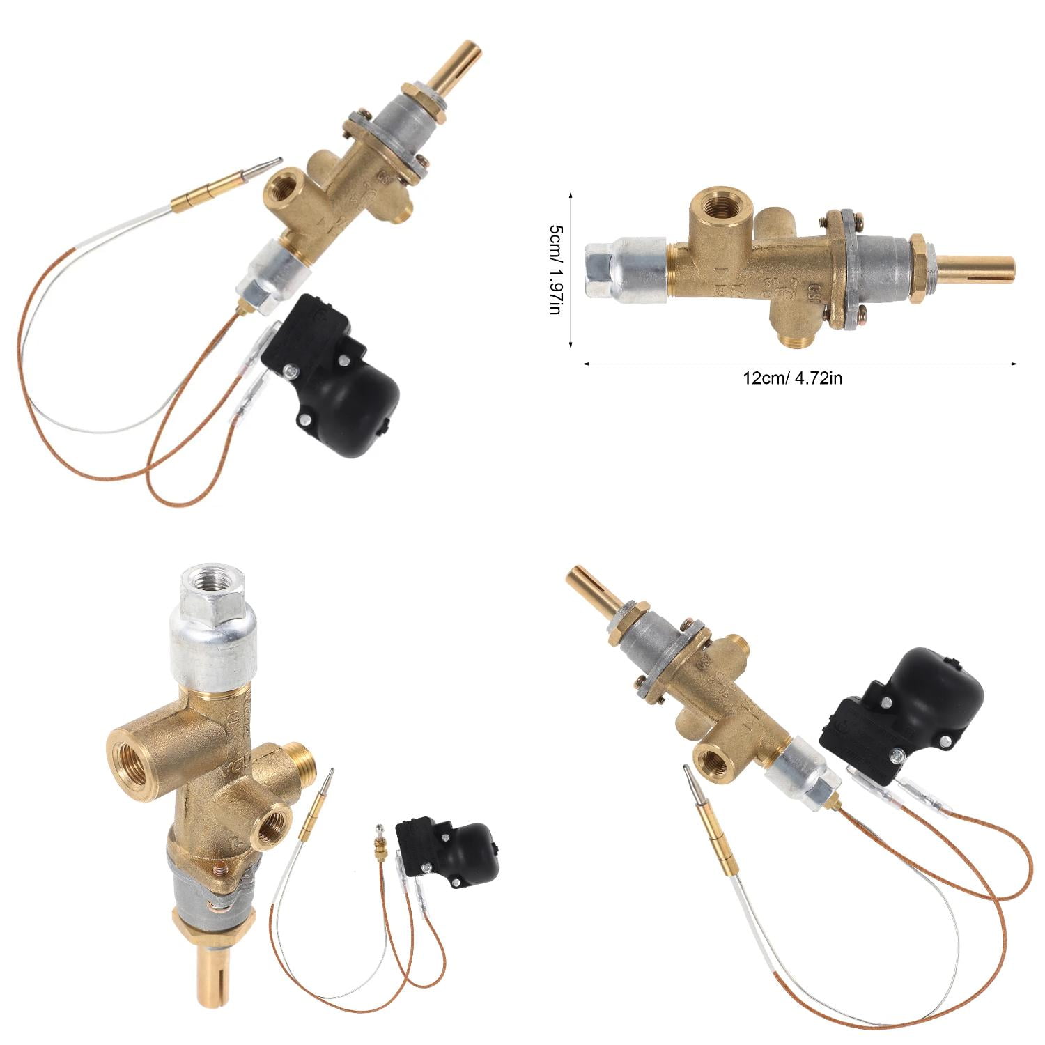 DFDIEJZ Heavy Duty Dump Propane Patio Outdoor Brass Heater Component ...