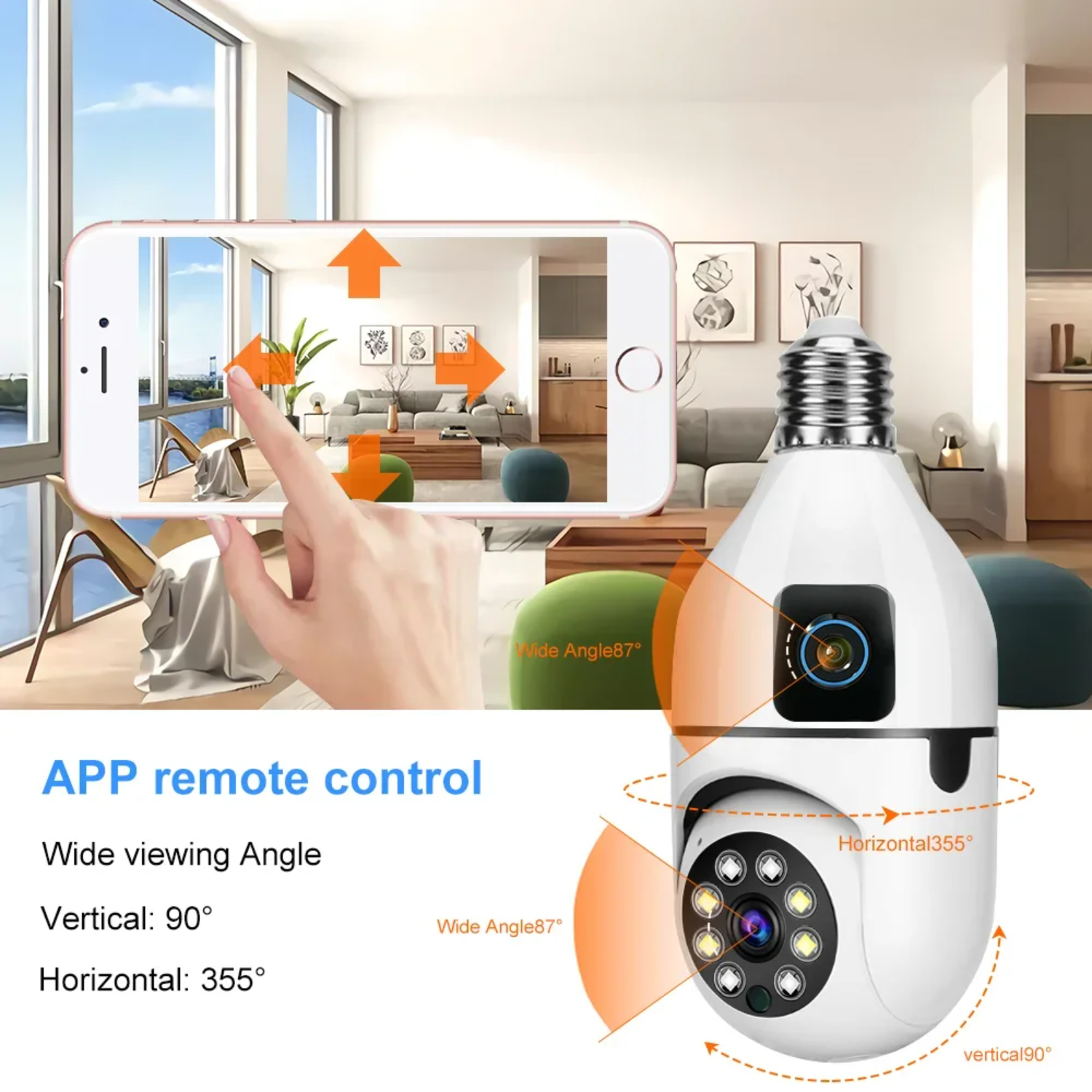 DFDIEJZ Ultimate Security Monitoring Enhanced Dual Lens 5MP Wifi ...