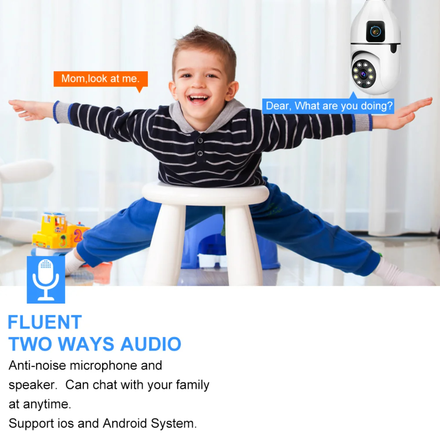 DFDIEJZ Ultimate Security Monitoring Enhanced Dual Lens 5MP Wifi ...