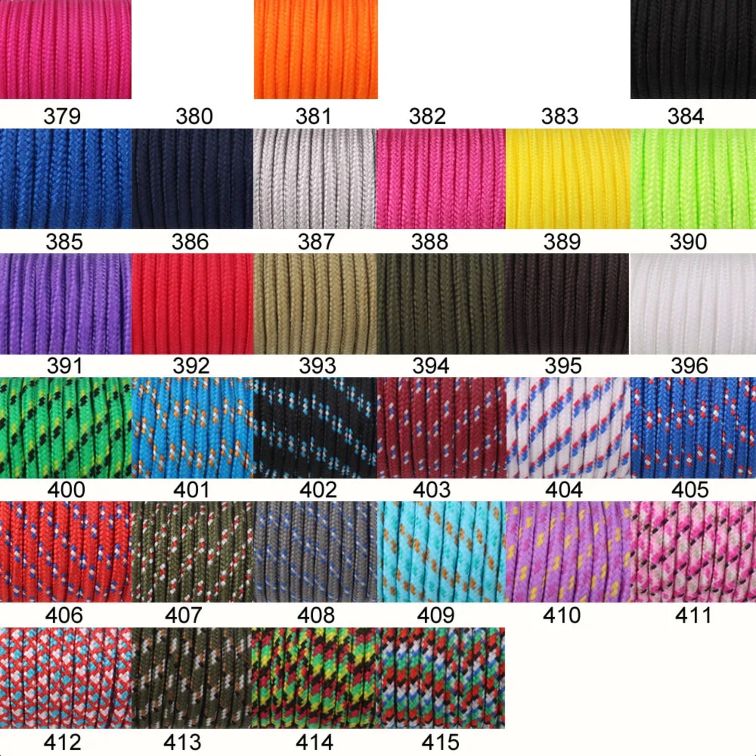 DFDIEJZ Ultimate Vibrant 40-Color 3mm Paracord Kit: Premium Outdoor ...