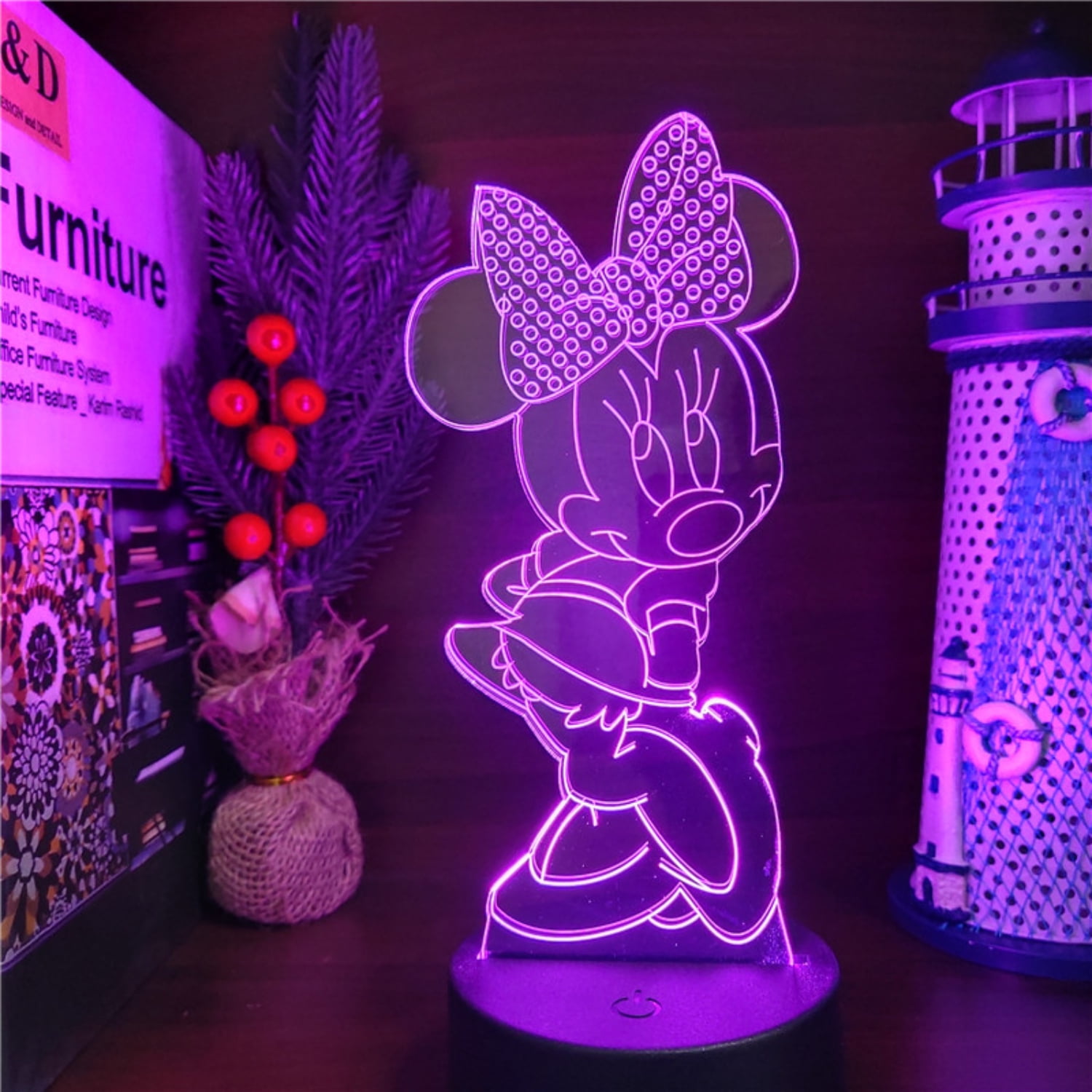 DFDIEJZ ing and whimsical mouse night light bring a touch of magic to ...