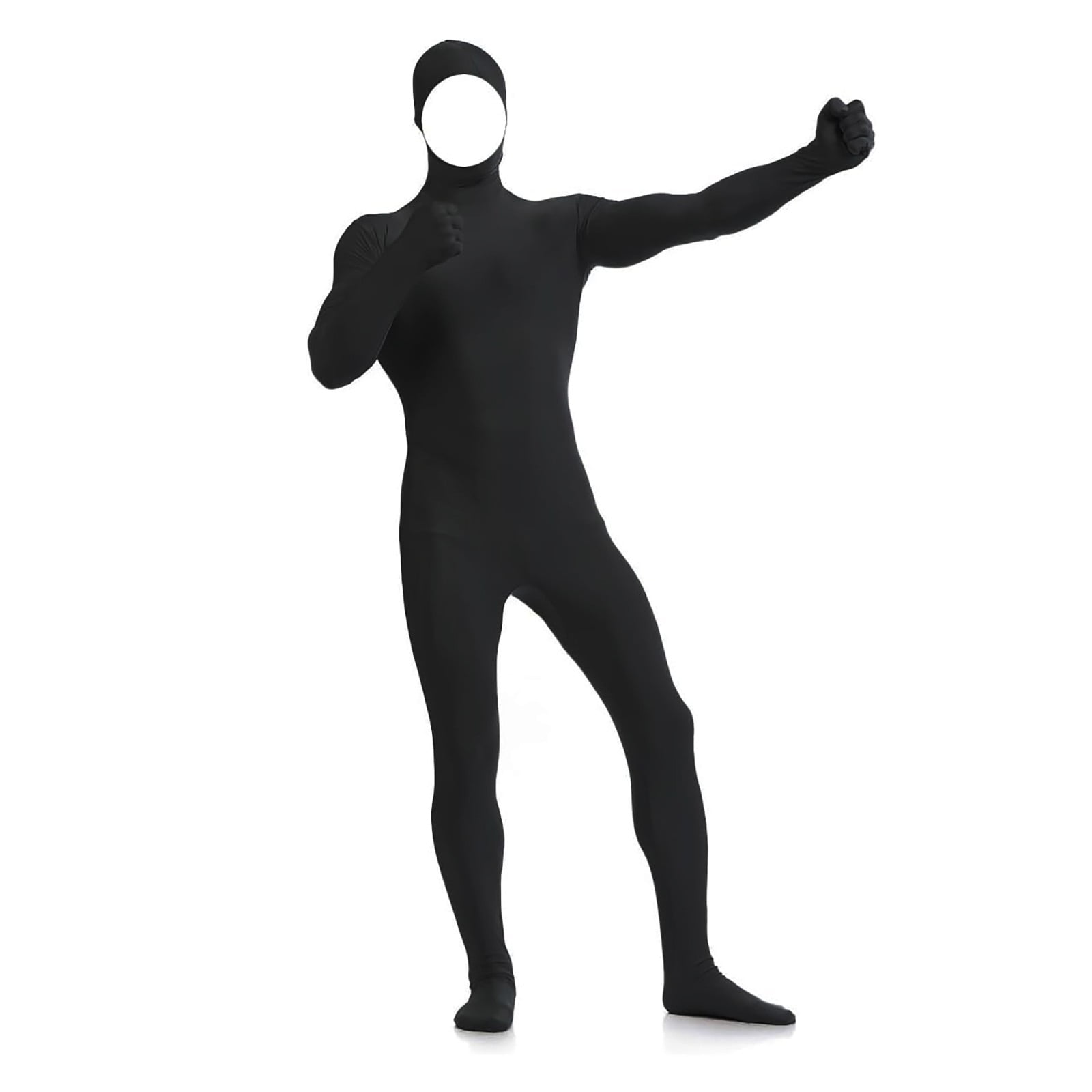 DFEK Boys' Mens Full Body Open Face Spandex Unitard Mask Zentai ...