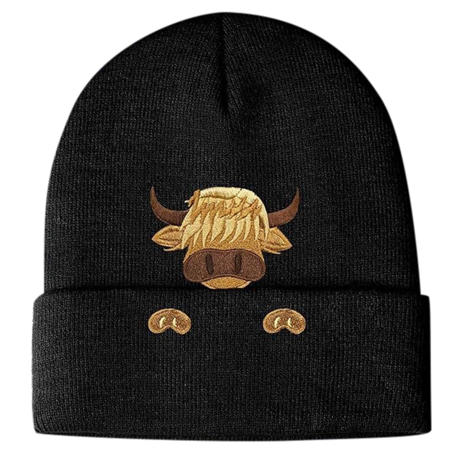 DFEK Embroidered Winter Warm Knitted Pullover Baseball Cap for Adults ...