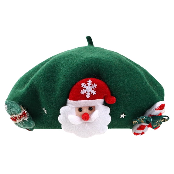 DFEK Fashion Beret Hat with Festive Patterns for Versatile Autumn ...
