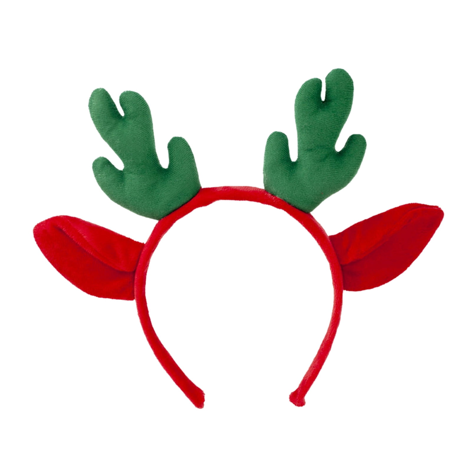 DFEK Festive Reindeer Ear Hair Band for Holiday Dress Up and Party ...