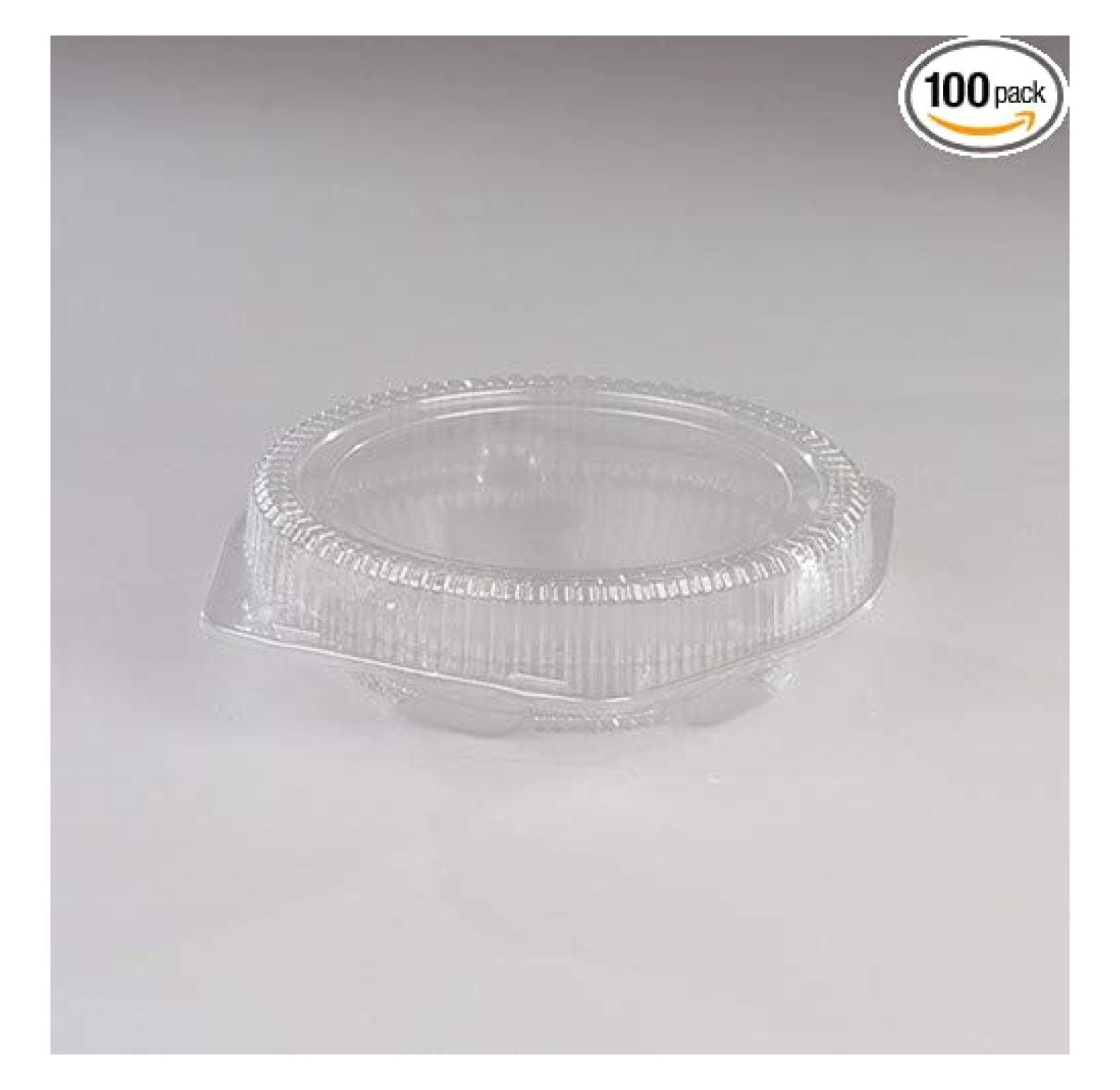 DFI Clamshell 9" Deep Pie Container with Hinged Lid LBH-992 Clear | 100 ...