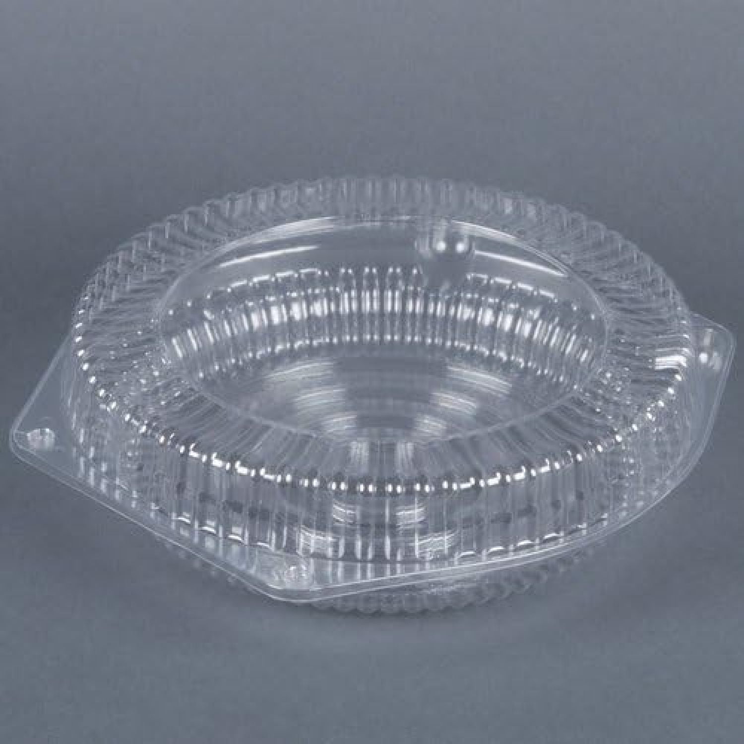 Pie Container 8" Low Dome Case Of 100 - #WJ46 With Lid