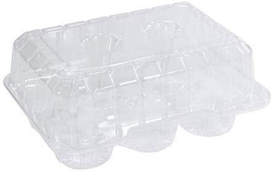 DFI Detroit Forming LBH6656 Clear Hinged Plastic Container for 6 ...