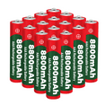 DFITO 16-Pack AAA Alkaline High-Performance Batteries, 1.5 Volt, Long ...