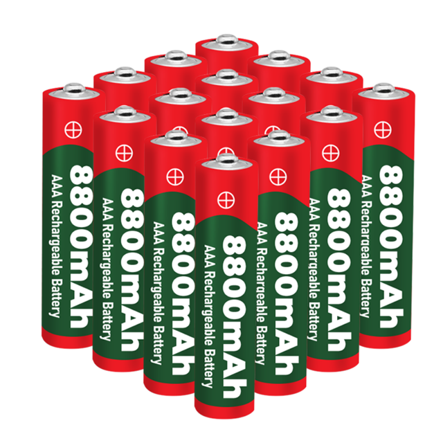 DFITO 16-Pack AAA Alkaline High-Performance Batteries, 1.5 Volt, Long-Lasting Power ...