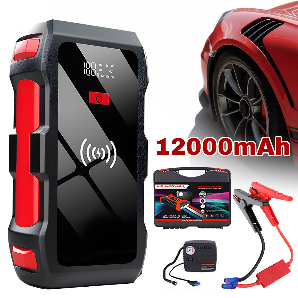 DFITO 600A Car Battery Jump Starter for Up to 3.0L Gas & 1.5L Diesel ...