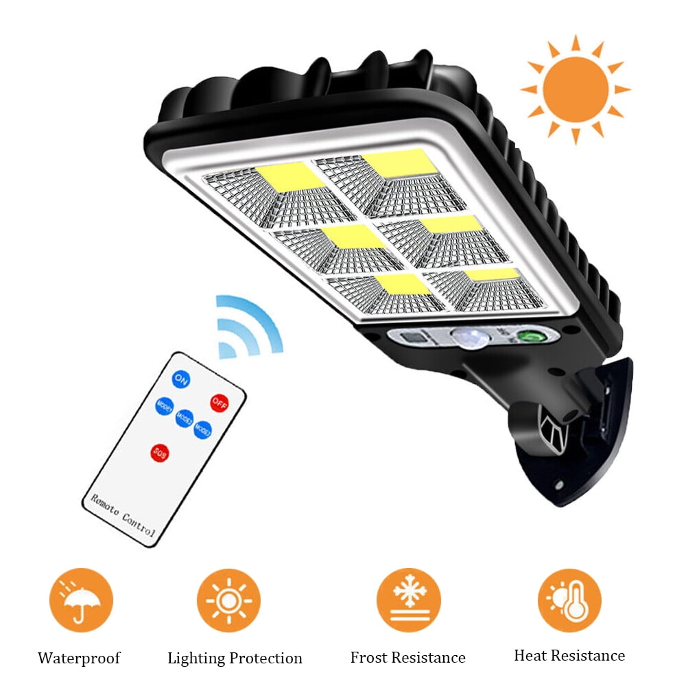 DFITO Solar Wall Lights, 3 Modes LED Solar Powered Motion Sensor Light ...