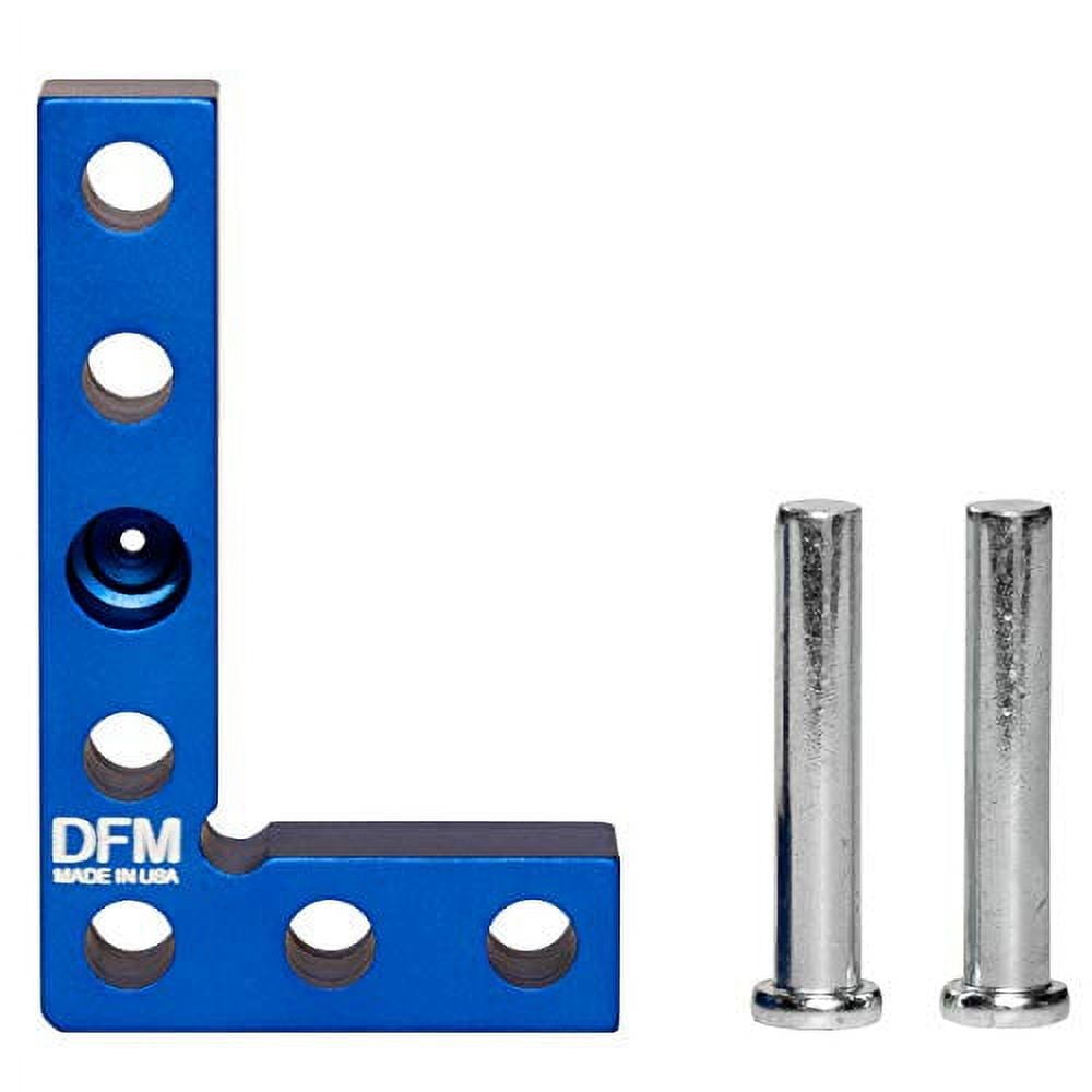DFM Small Square and Marking Center Finder Precision MADE IN USA (Blue ...