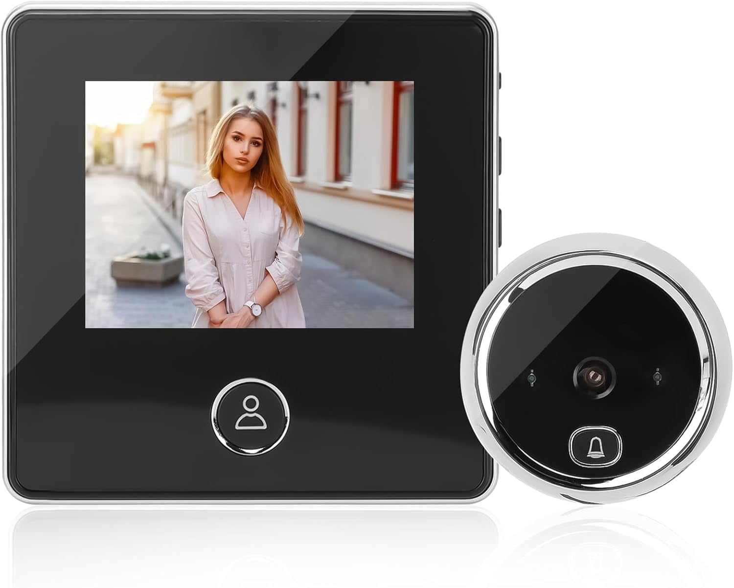 DFS 2.8 inch Digital Door Viewer Peephole Camera with High-Definition ...