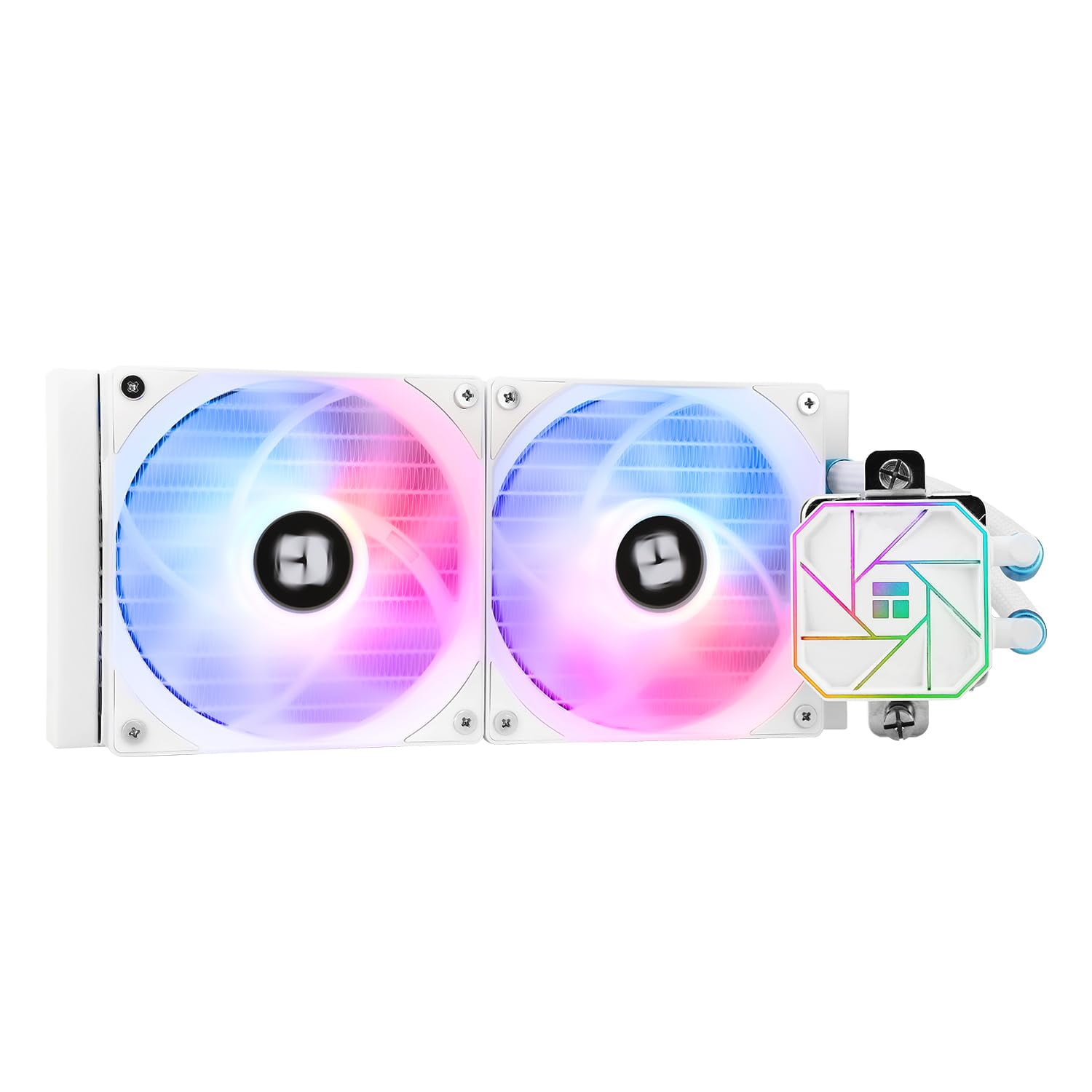 DFS Aqua Elite 240 White V3 Liquid CPU Cooler, 240 Cooling Row Size, 2 ...