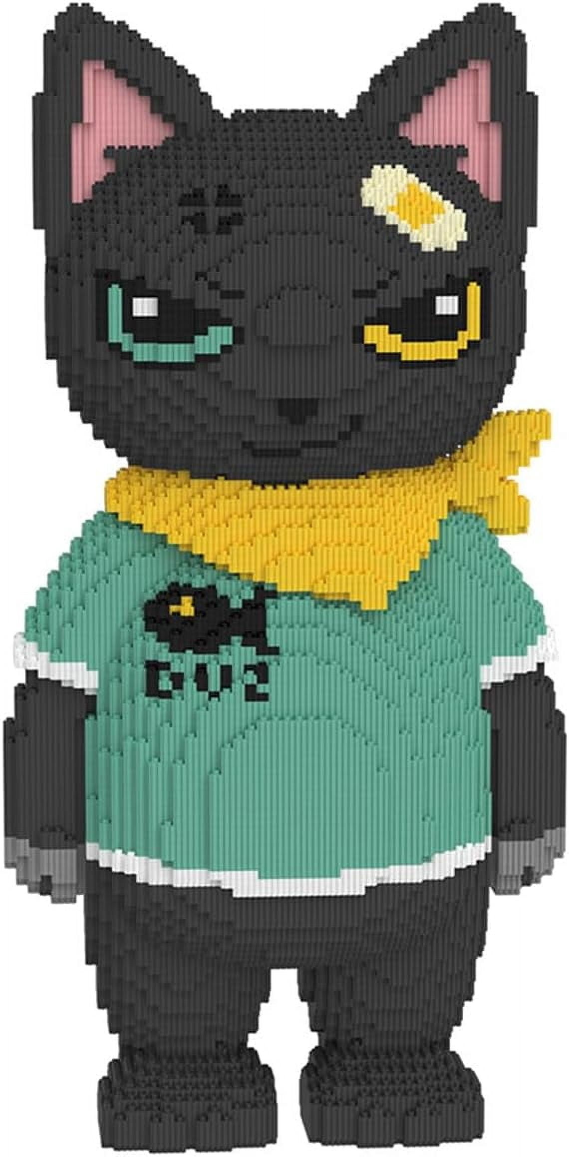 DFS Black Tuxedo Cat Micro Building Block Set 16879Pcs, Cute and Big ...