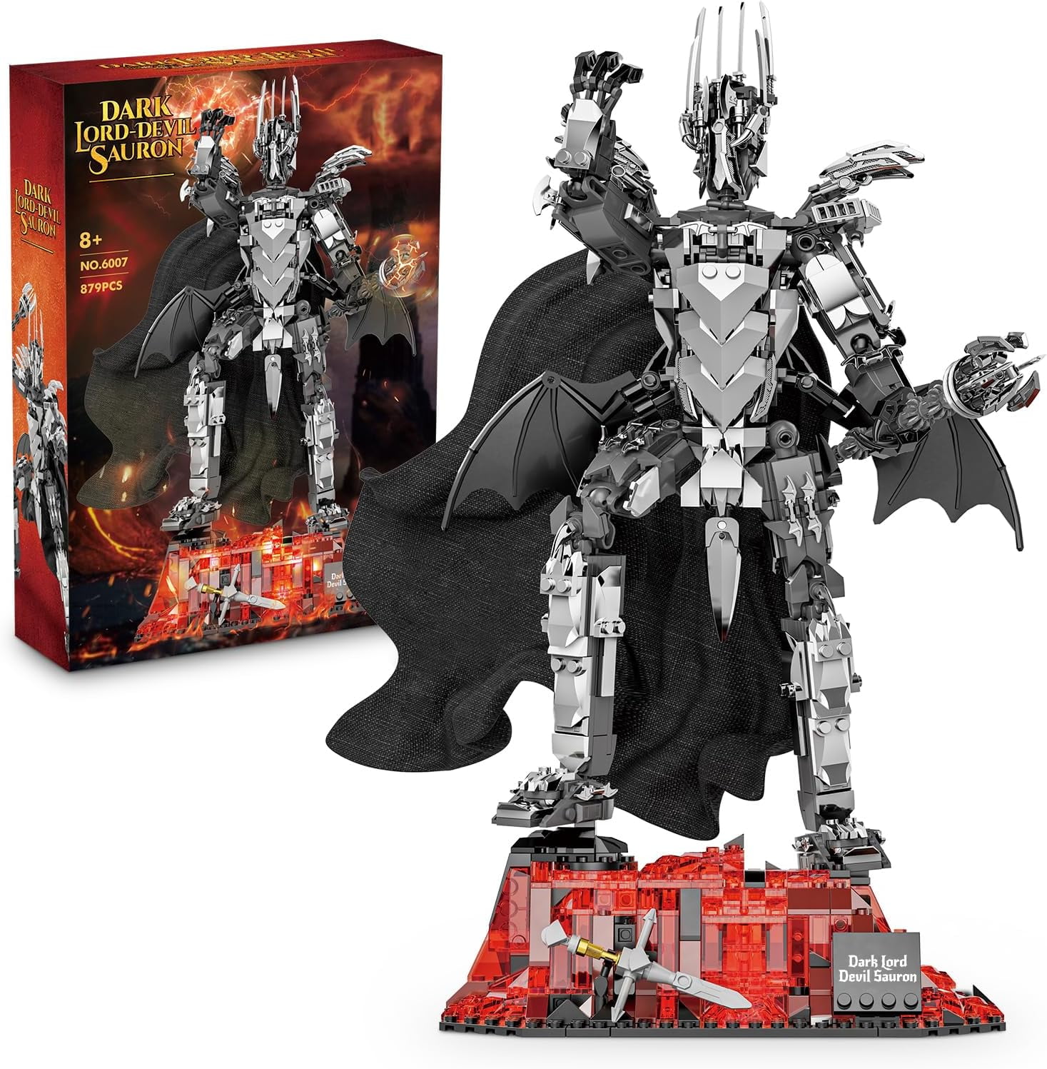 DFS Magic Rings Dark Lord Sauron Building Set, Ideas Demon Sauron Mech ...
