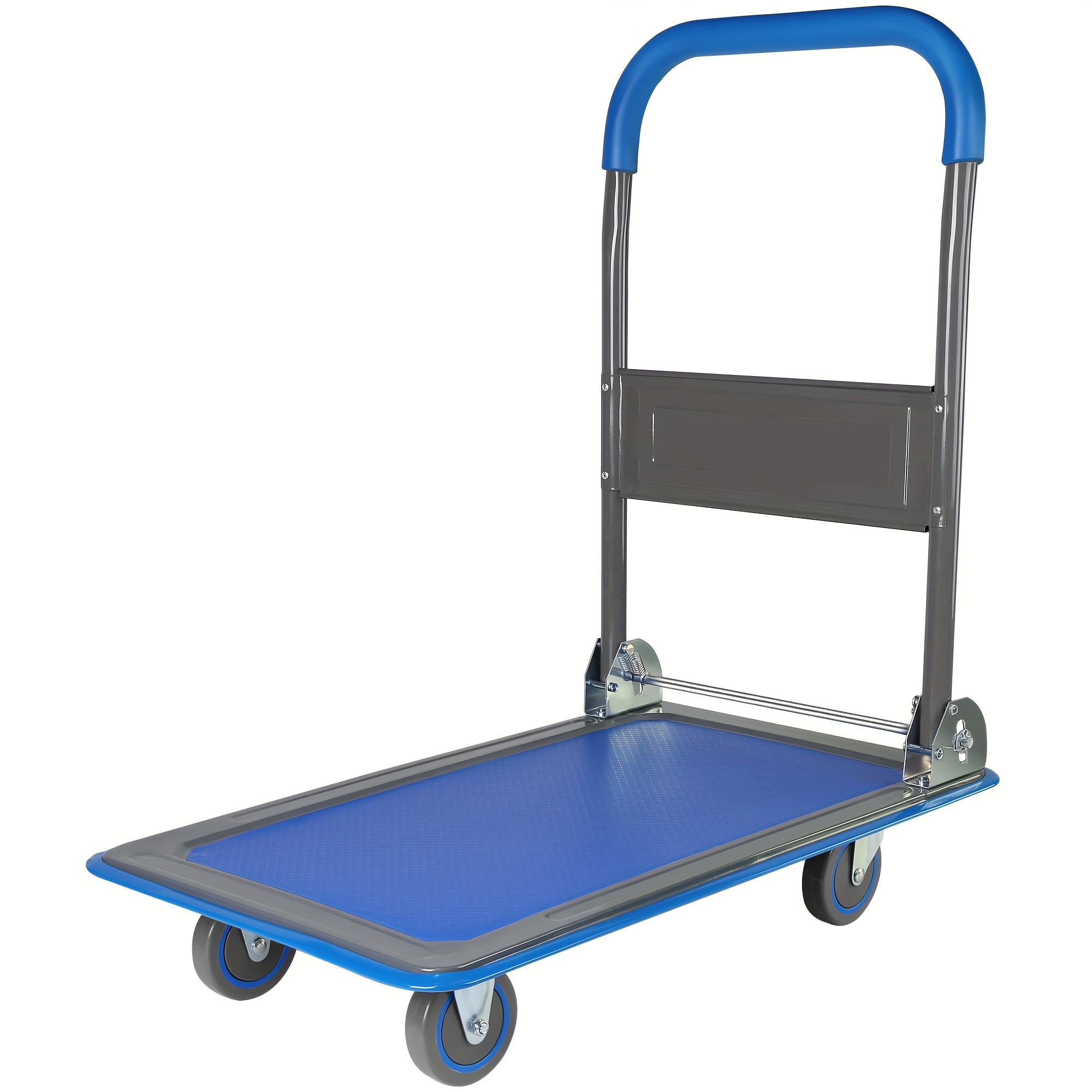 DFSDFGF32 Dolly Cart Platform Truck 330lbs Folding Foldable Push Cart ...