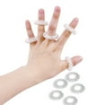 DFUDIEJ 100Pc Finger Massage Ring Acupuncture Ring Health Care Body ...