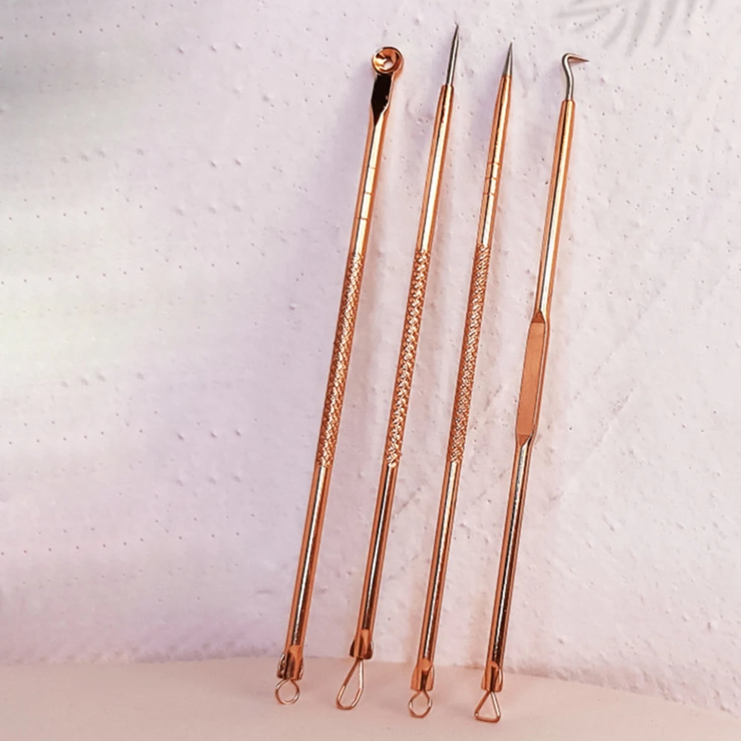 DFUDIEJ 4-Piece Acne Needle Tool Set Non-Sensory Acne Breakout ...