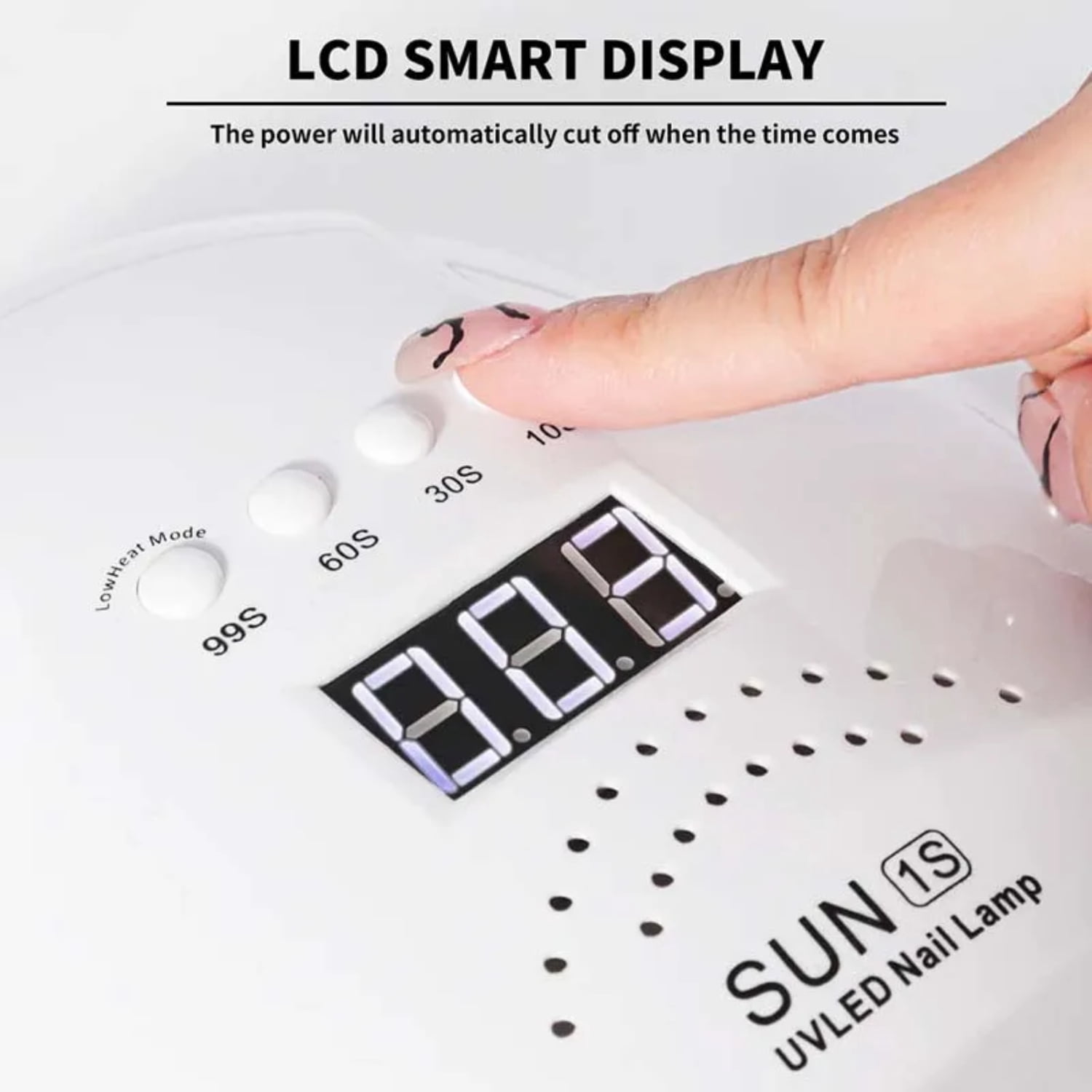 DFUDIEJ Nail Dryer Led Nail Drying Lamp Manicure Uv Nail Dryer Curing ...