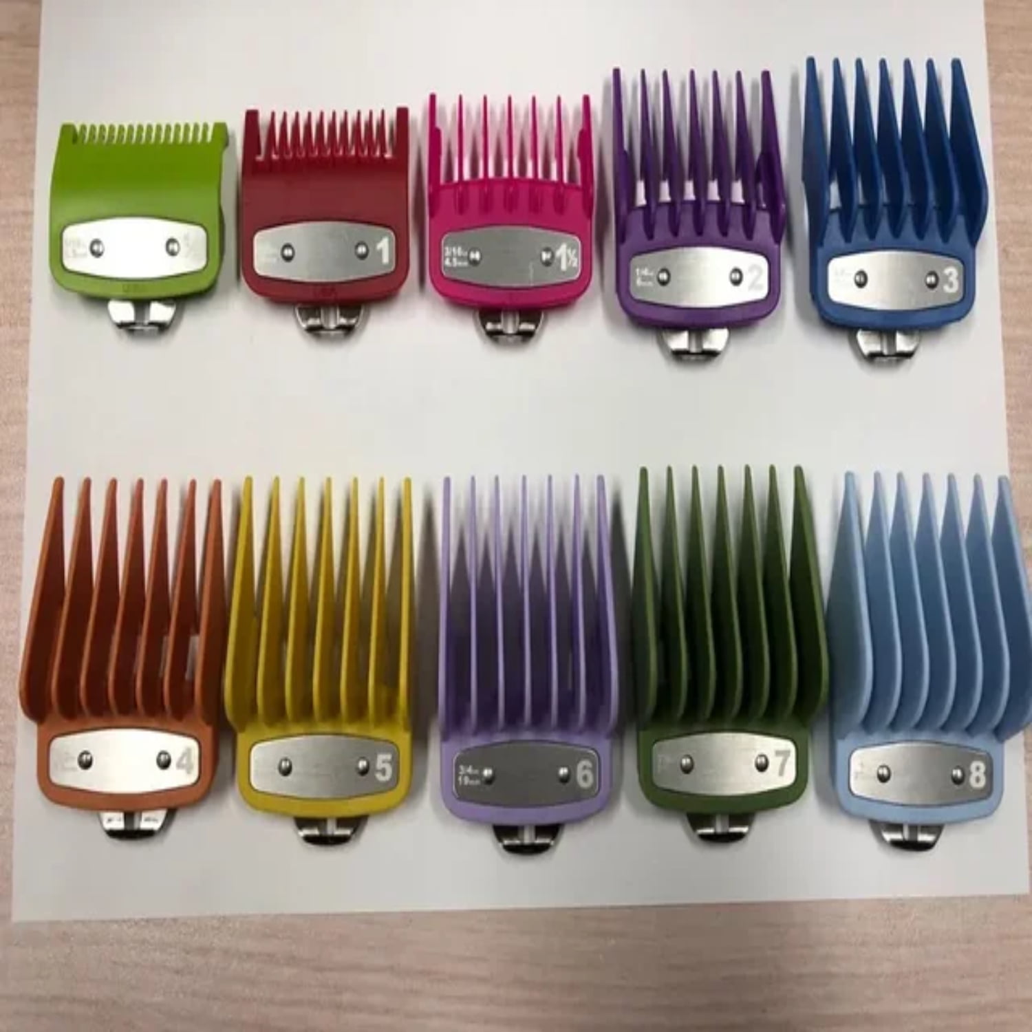 DFUDIEJ Professional Hair Clipper Limit Guide Comb Trimmer Cutting ...