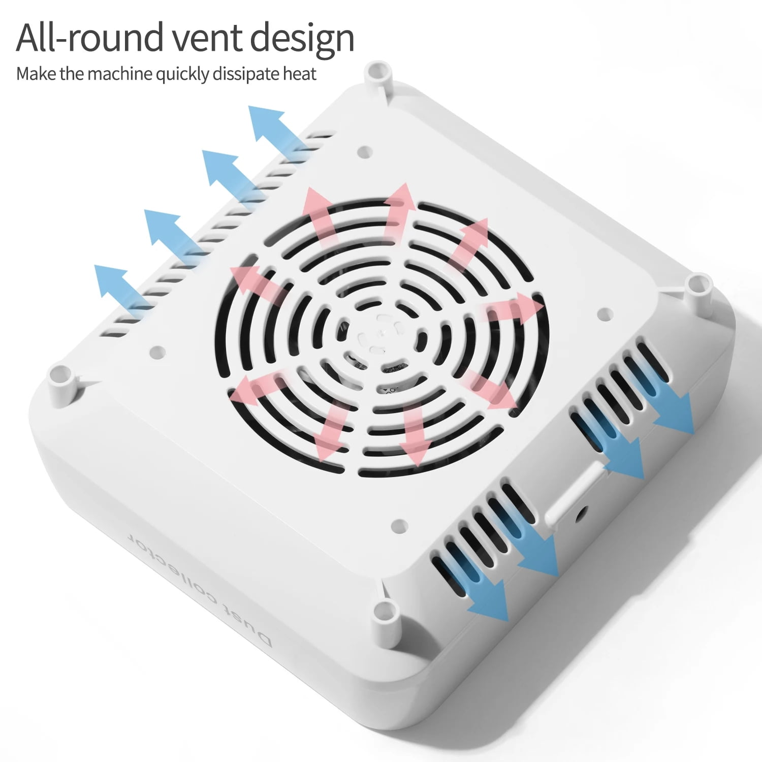 DFUDIEJ Strong Nail Dust Collector Nail Vacuum Cleaner Suction Nail ...