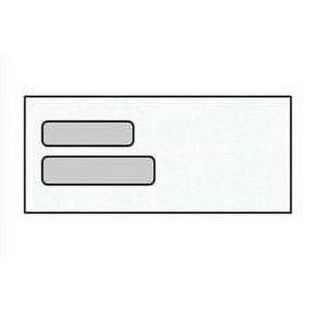 DG-1 Double-Window Security Envelopes, No. 10 (4-1/8" x 9-1/2") White ...