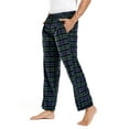 DG Hill Pajamas for Men, Fleece Pajama Bottoms with Pockets, Plaid or ...