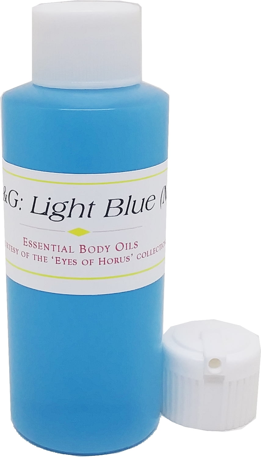 D+G: Light Blue - Type For Men Scented Body Oil Fragrance [Flip Cap ...