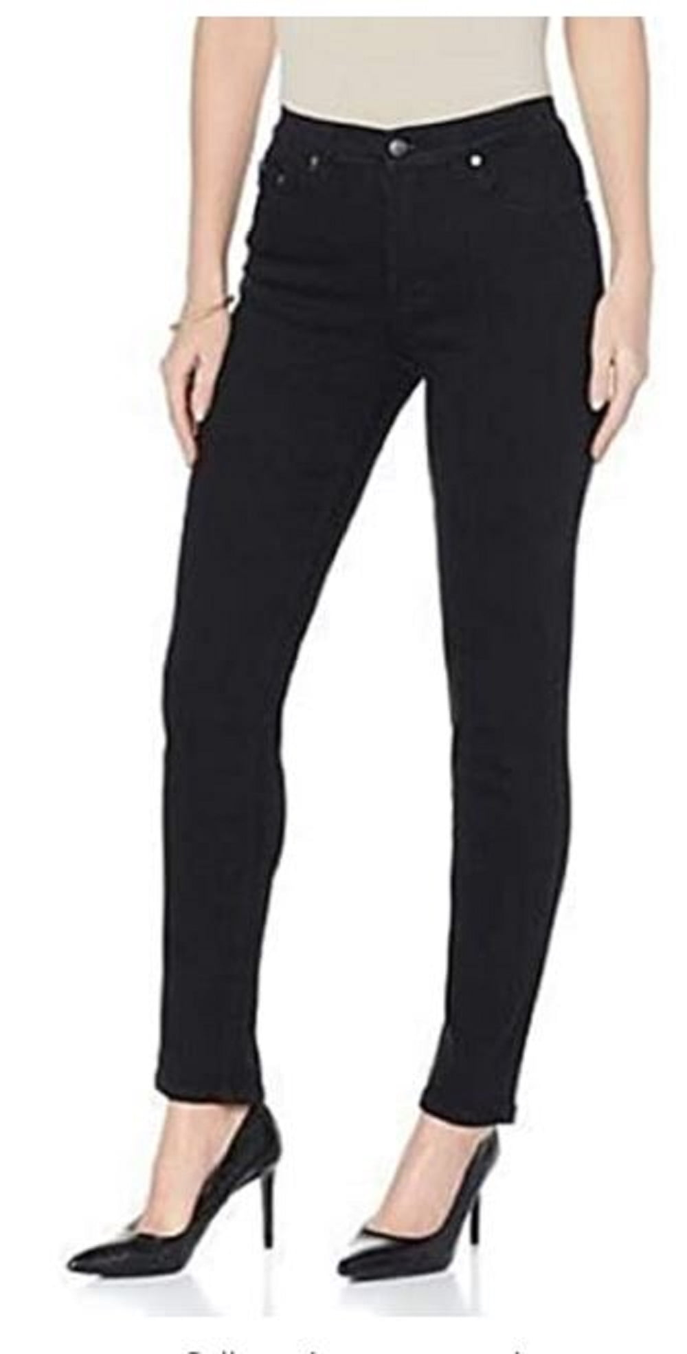 DG2 by Diane Gilman 309425 Womens' Size 2P Regular Black SuperStretch ...
