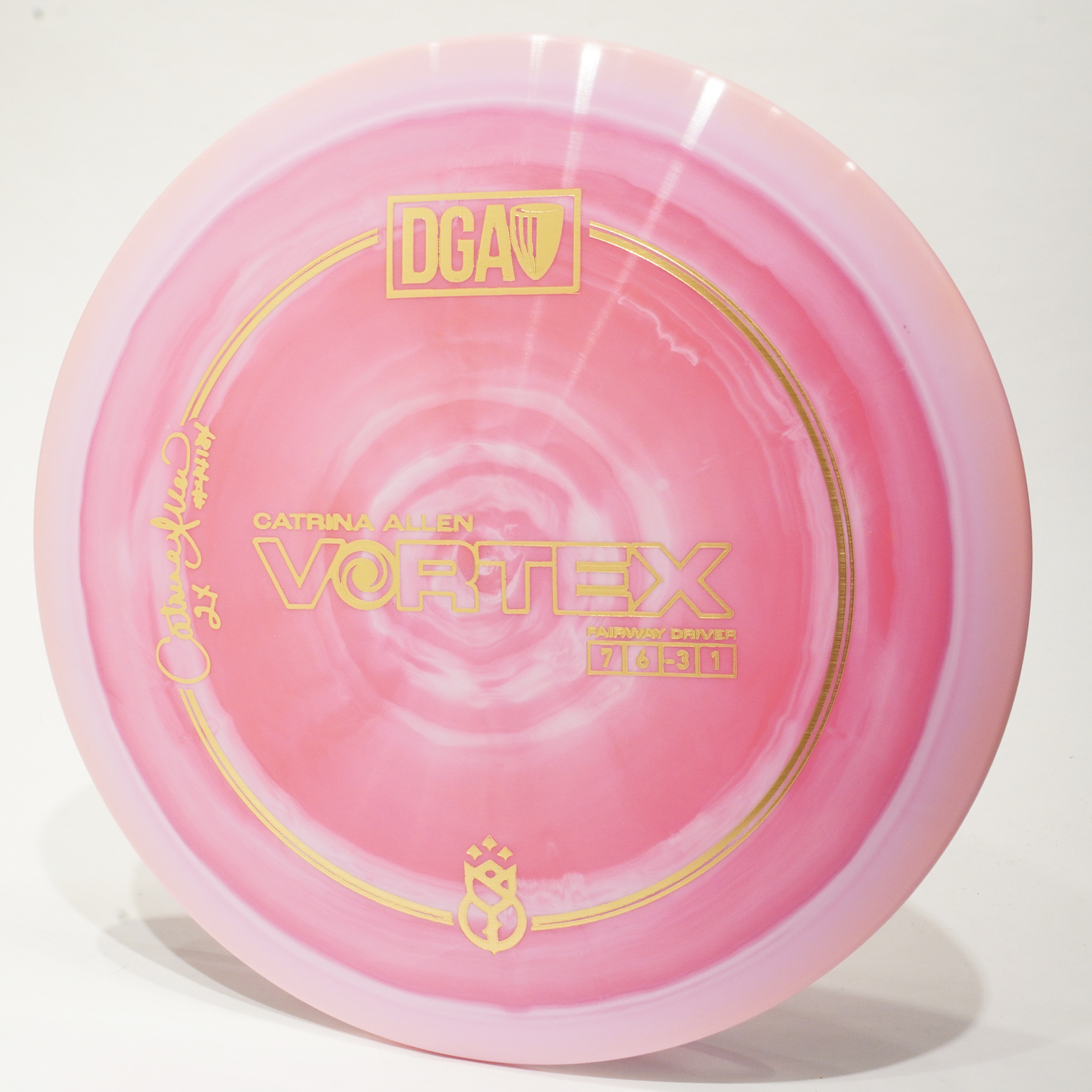 DGA Catrina Allen ProLine Swirl Vortex Disc Golf Distance Driver ...