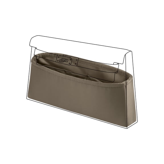 DGAZ Purse Organizer Insert Fits Neverfull-Mini/PM/MM/GM Bags，Silk Bag ...