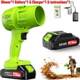 DGB Rechargeable Cordless Blower, High Power Electric Leaf Blower with ...