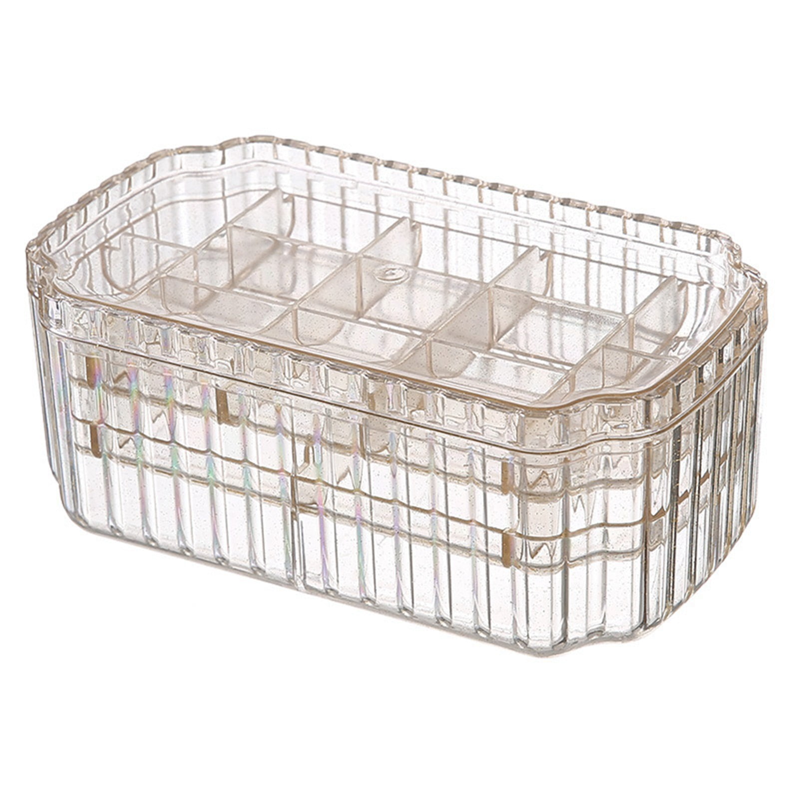 DGHM Acrylic Necklace Display Stand Desktop Jewelry Organizer Box with ...
