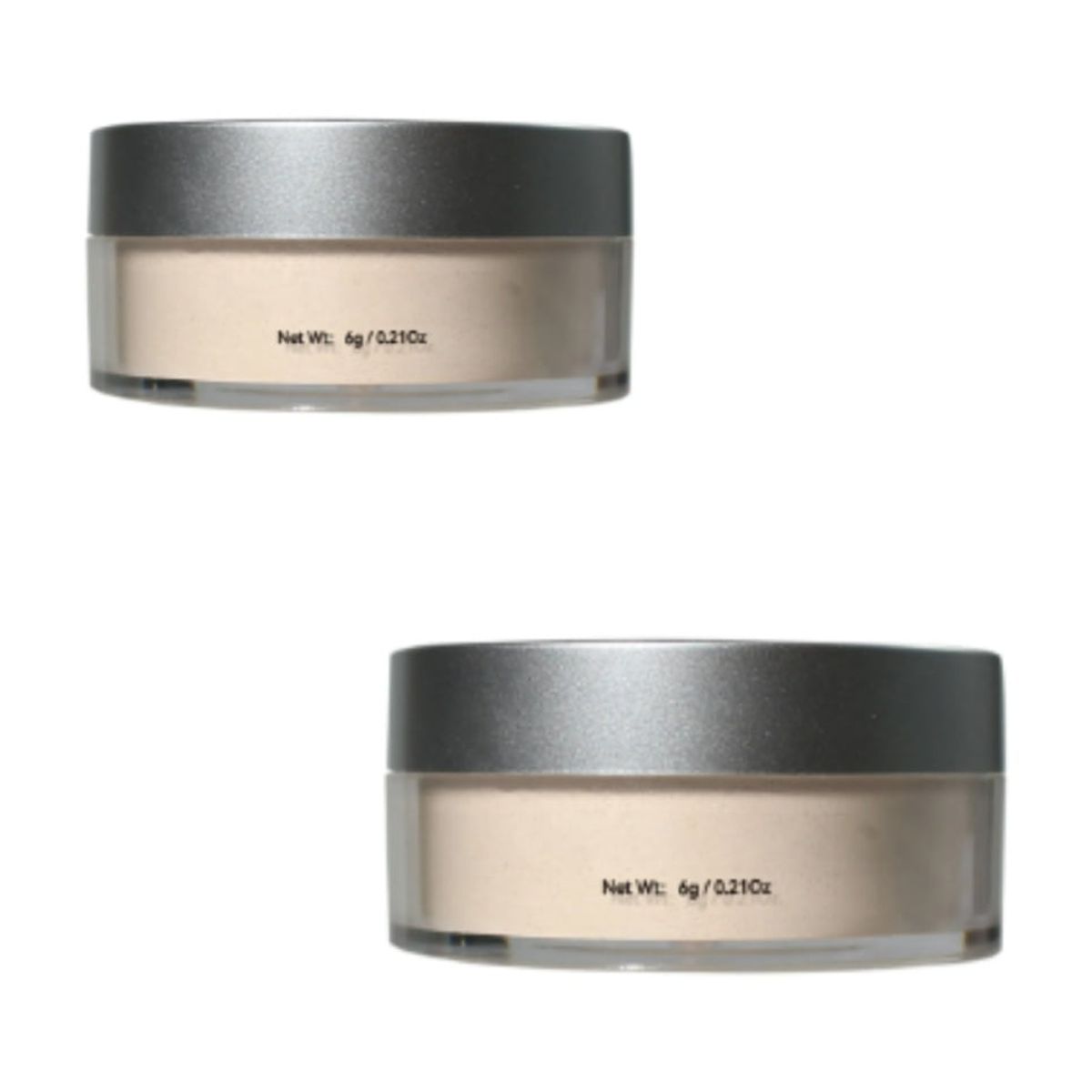 DGHM Loose powder,2PCS White Translucent Setting Powder,Finishing ...