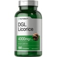 Horbaach Licorice Extract 4000 mg Chewable Tablets Vegetarian - Walmart.com