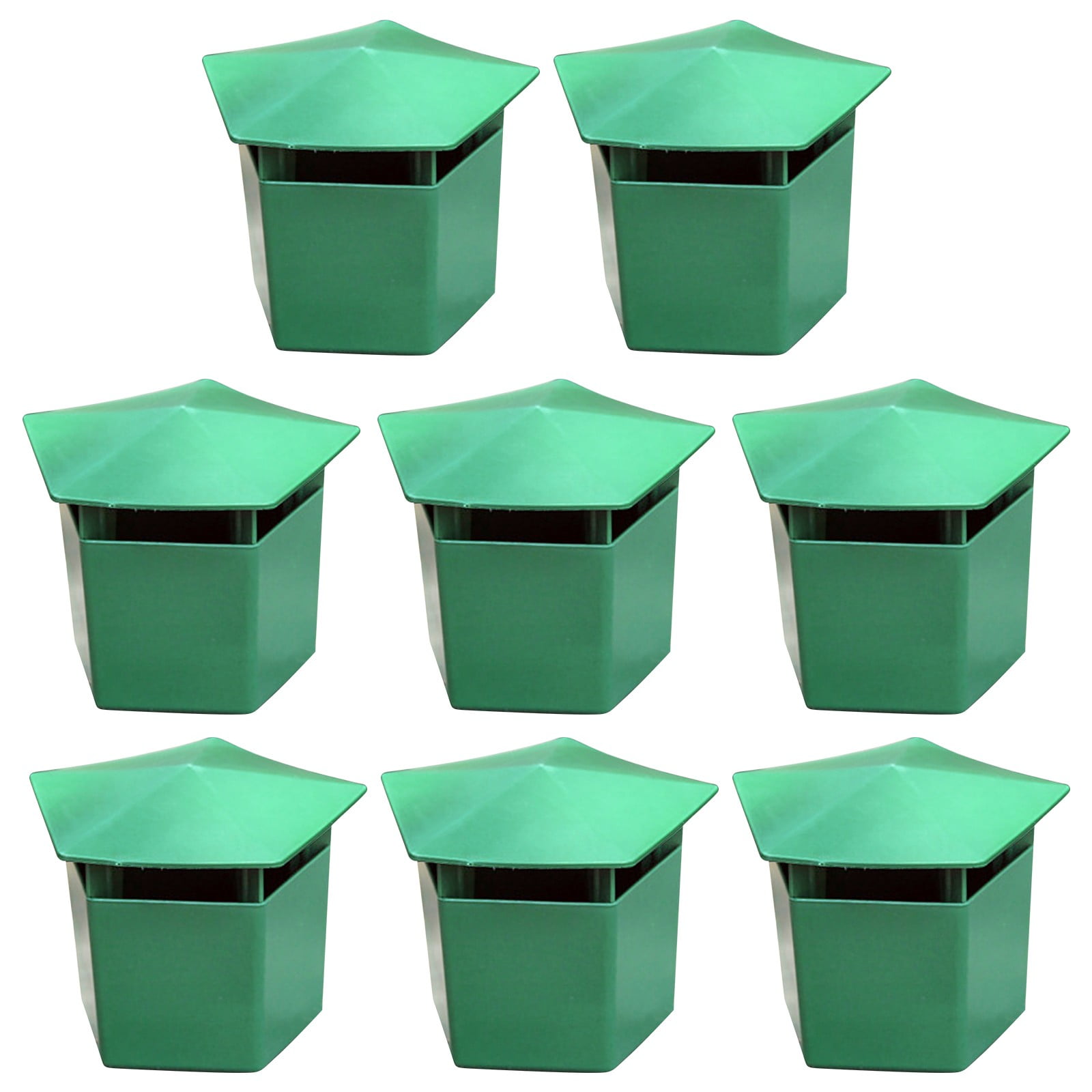 DGLQMYX 2Pcs Beer Slug Snail Traps 4.72 x 3.93 Inch Plastic Snail ...