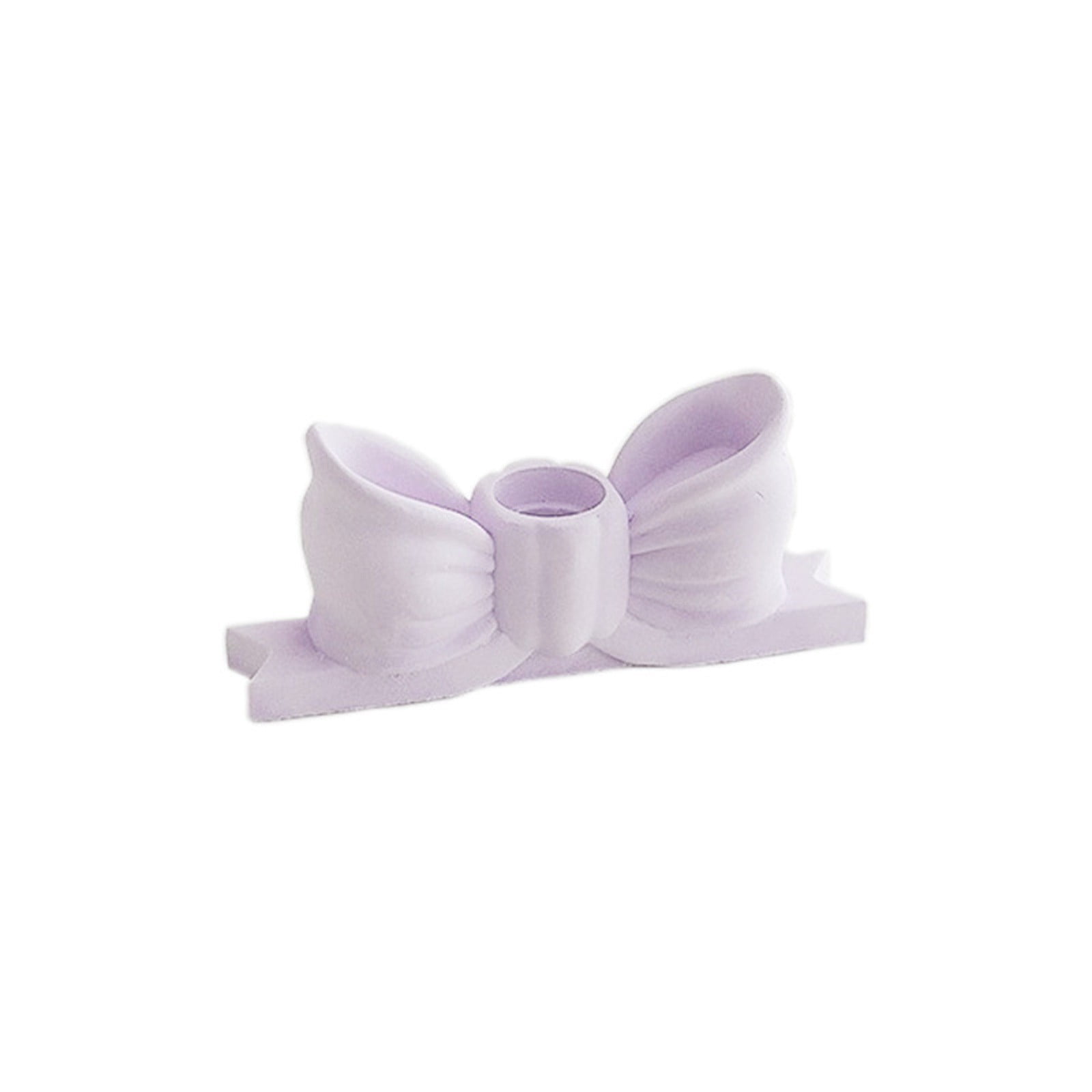 DGLQMYX Candle Holder , Pink Bow Candlestick Holders , Gypsum ...