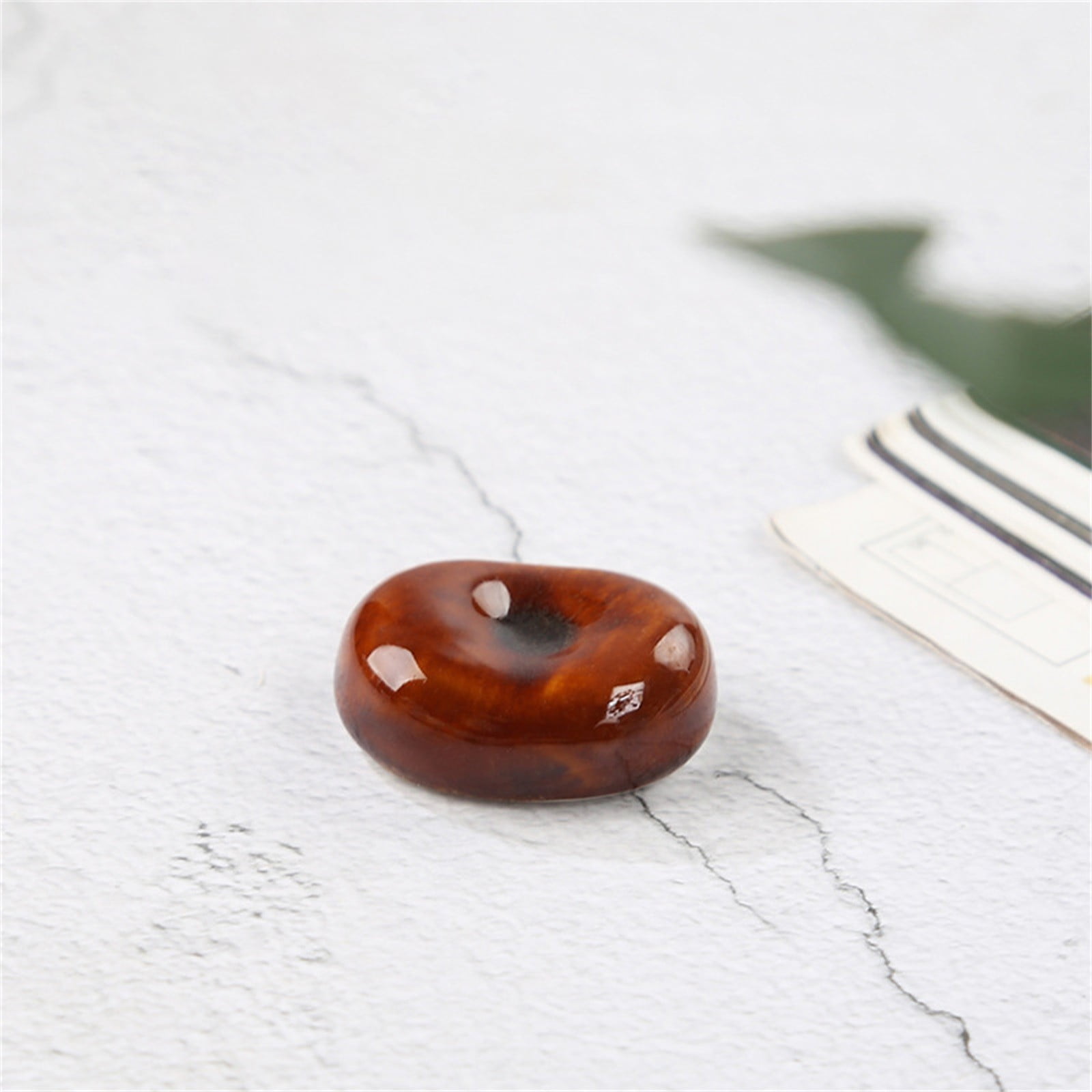 DGLQMYX Ceramic Chopsticks Holder Chopstick Rest Spoon Fork Stand ...