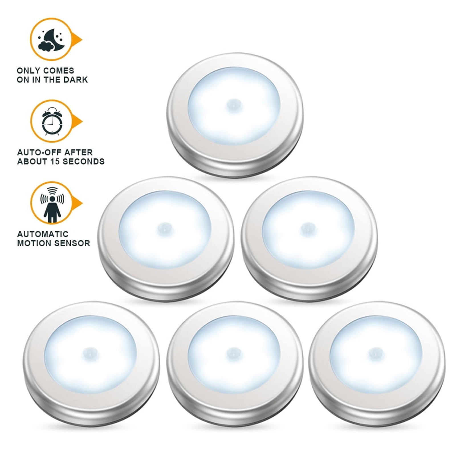 DGLQMYX Closet Lights Motion Sensor Light Indoor Battery Powered Led ...