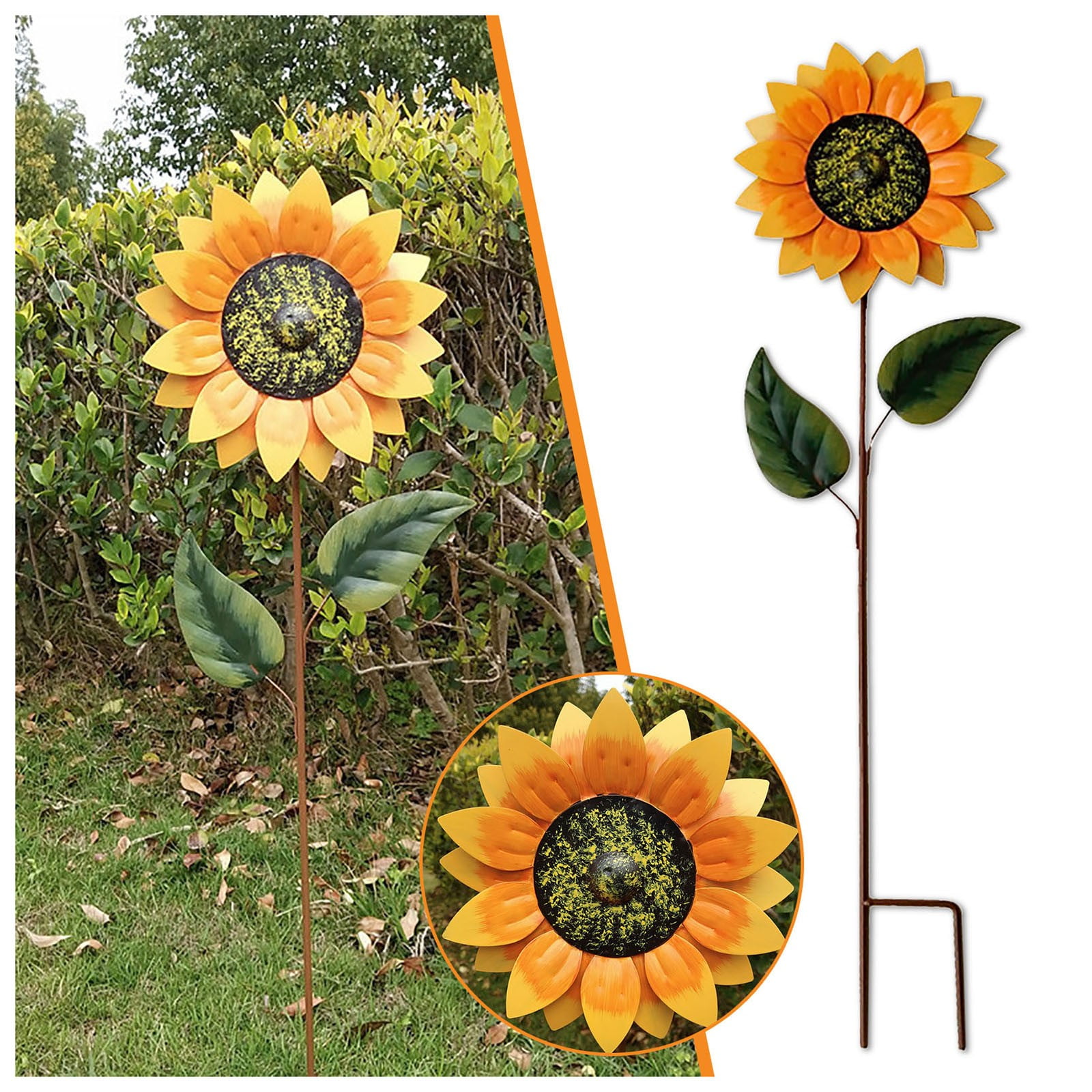 DGLQMYX Courtyard Sun Plug-In Wrought Flower Gardening Villa Home Decor ...