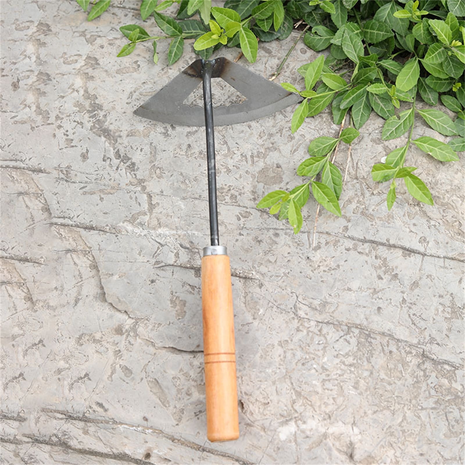 DGLQMYX Garden Hoe Steel Plate Hoe for Weeding Flowers Outdoor Hoe ...