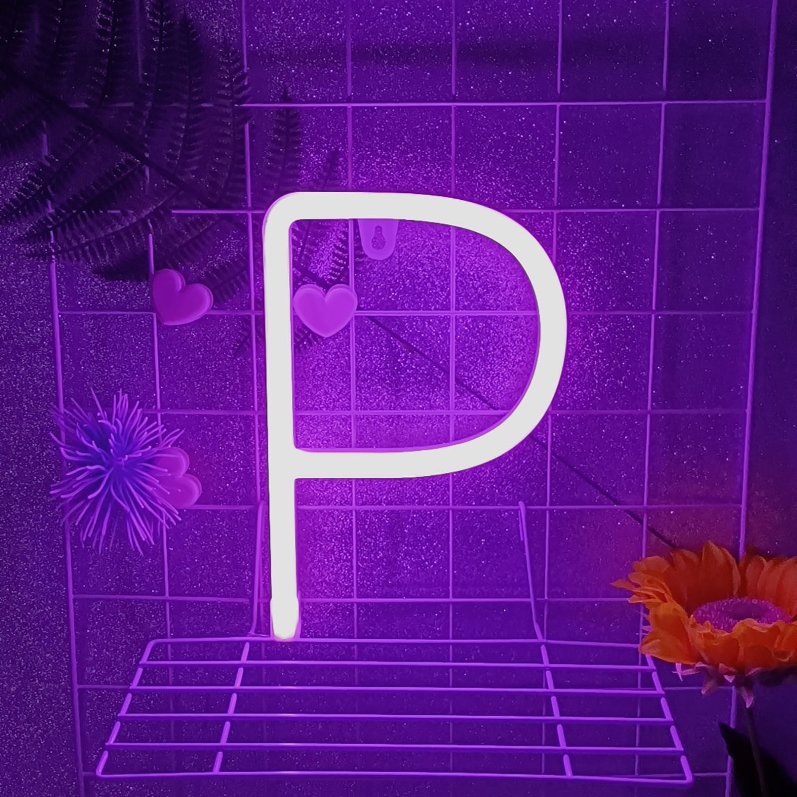 DGLQMYX LED Neon Lights Alphanumeric LED Decoration Lights LED Sign ...