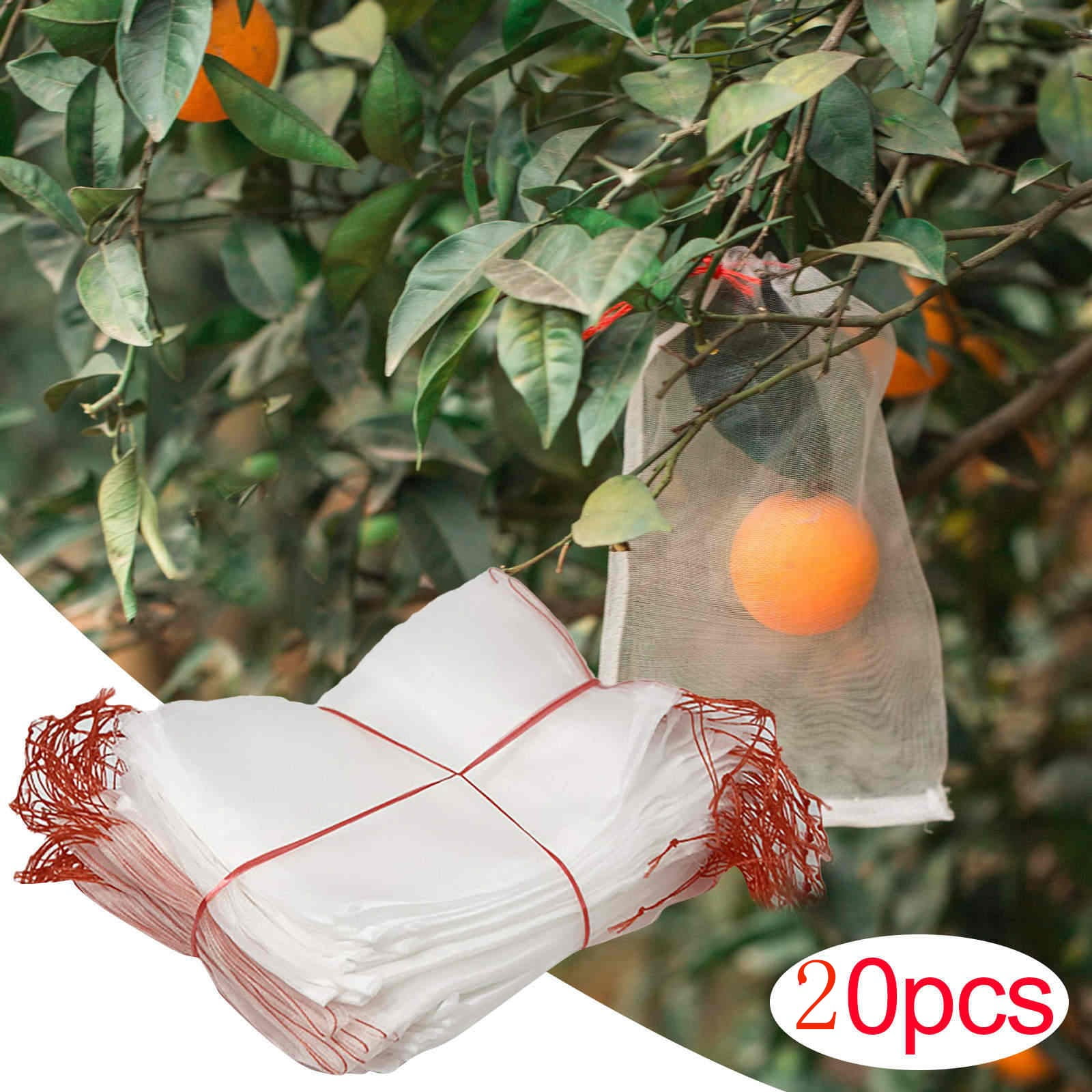 DGLQMYX Netting Bags Nylon Net Barrier Bag with Drawstring for ...