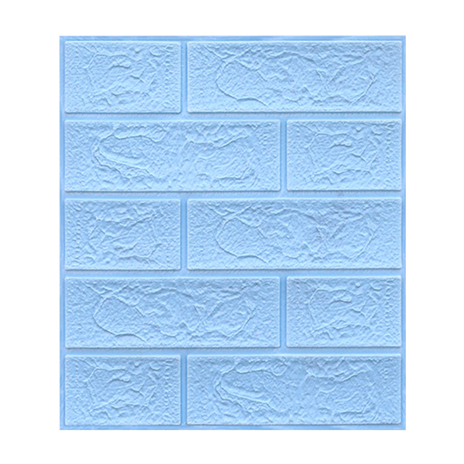 DGLQMYX New Pe Foam 3D Diy Wall Decor Embossed Brick Stone Color Tile ...