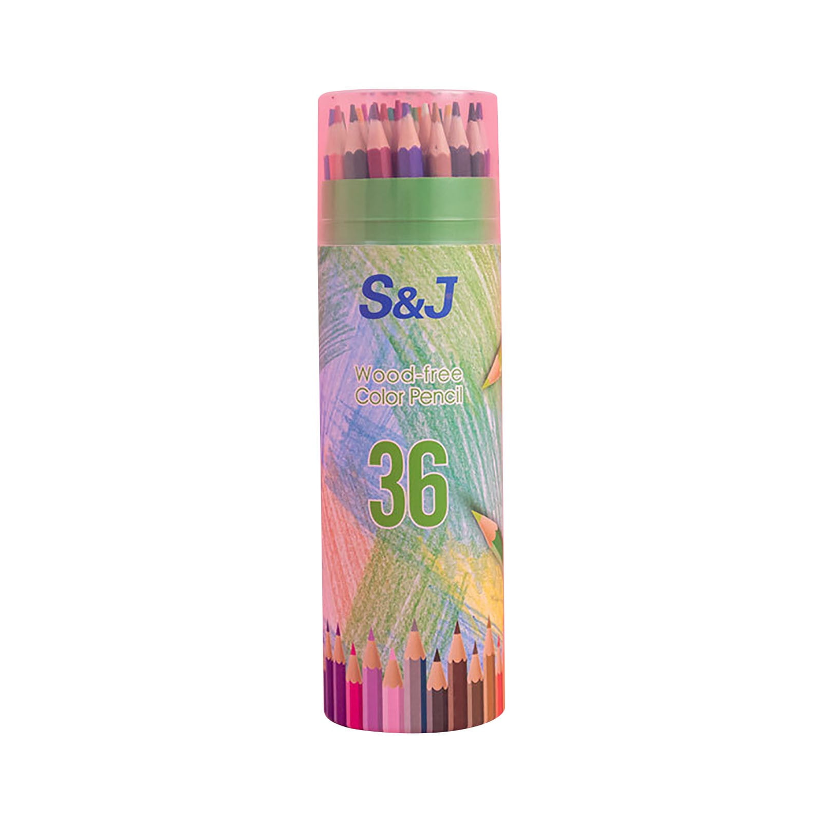 DGLQMYX Oil Pastel Pencils For Artists 36 Ct - Oil Based Colored ...