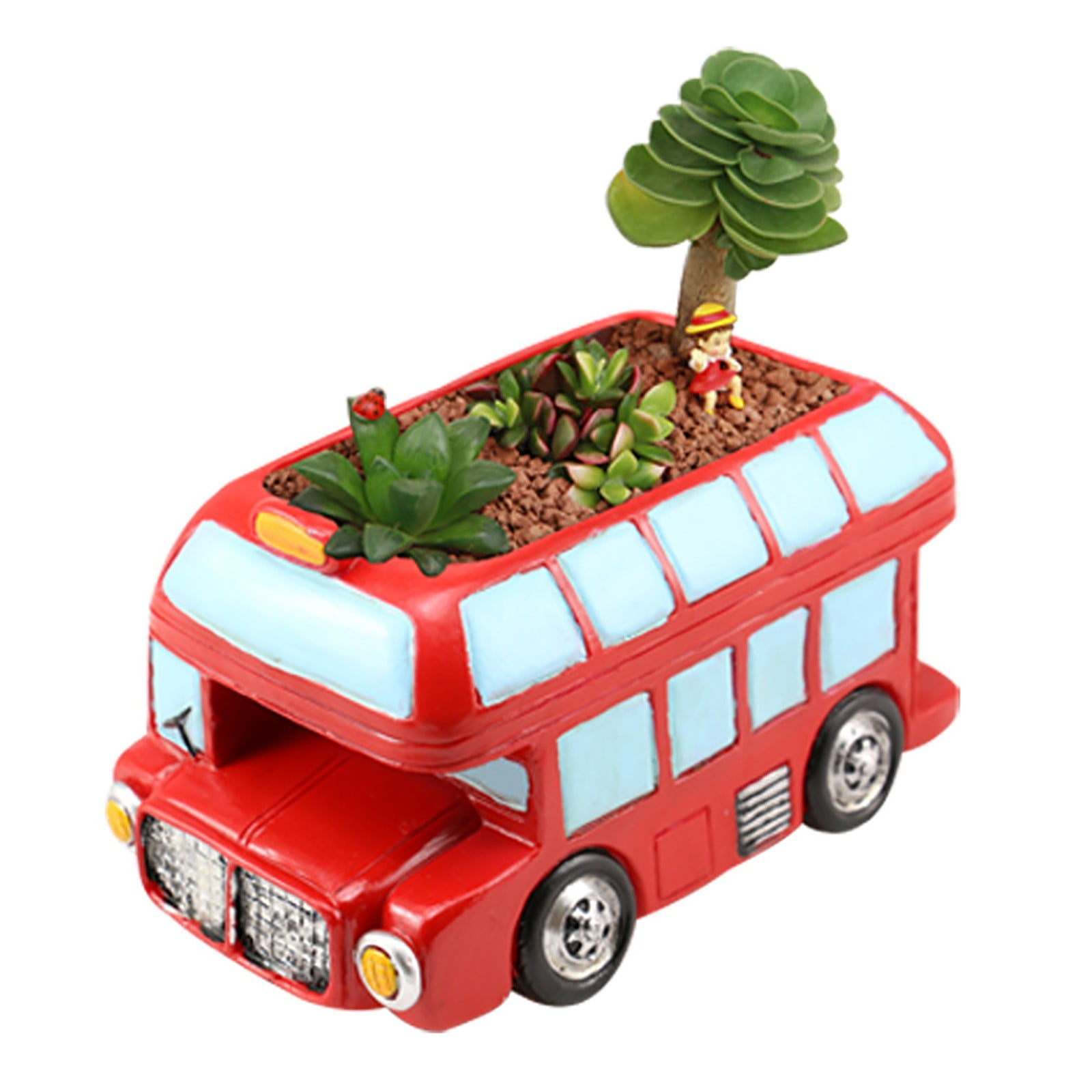 DGLQMYX Personalized Bus Flowerpots Allow You to Cultivate Plant ...