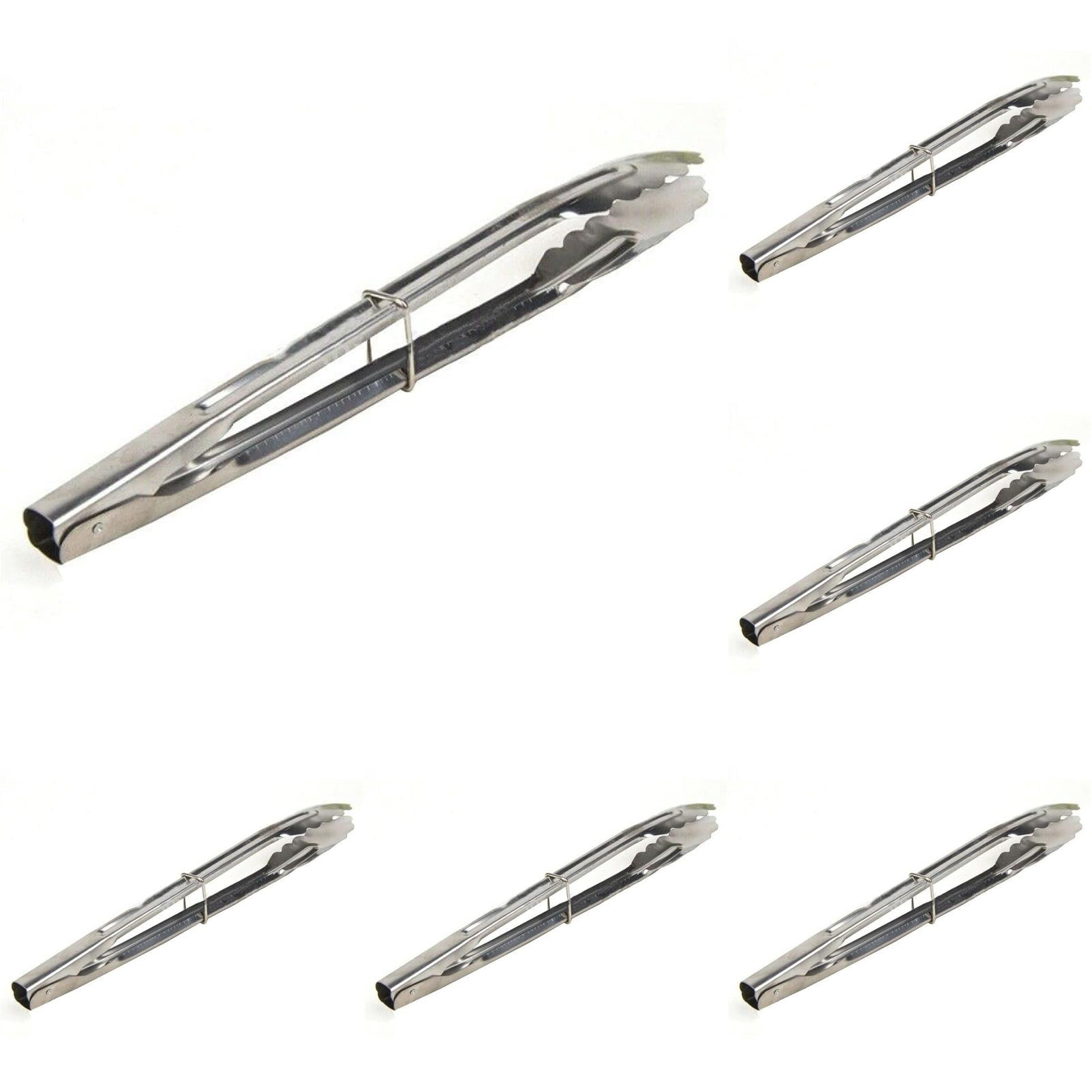 DGLQMYX Tongs For Cooking - Heat Resistant 600 Degrees Stainless Steel ...